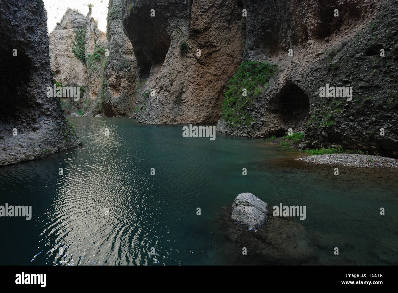 Ronda Gorge, Andalusia, Spain Stock Photo - Alamy