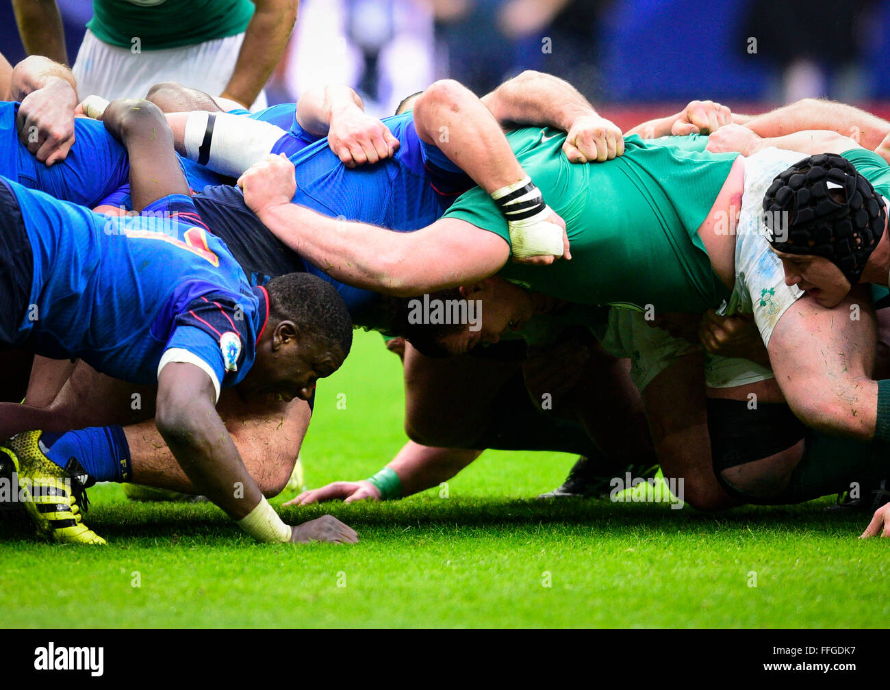 Stade de France, Paris, France. 13th Feb, 2016. 6 Nations Rugby ...