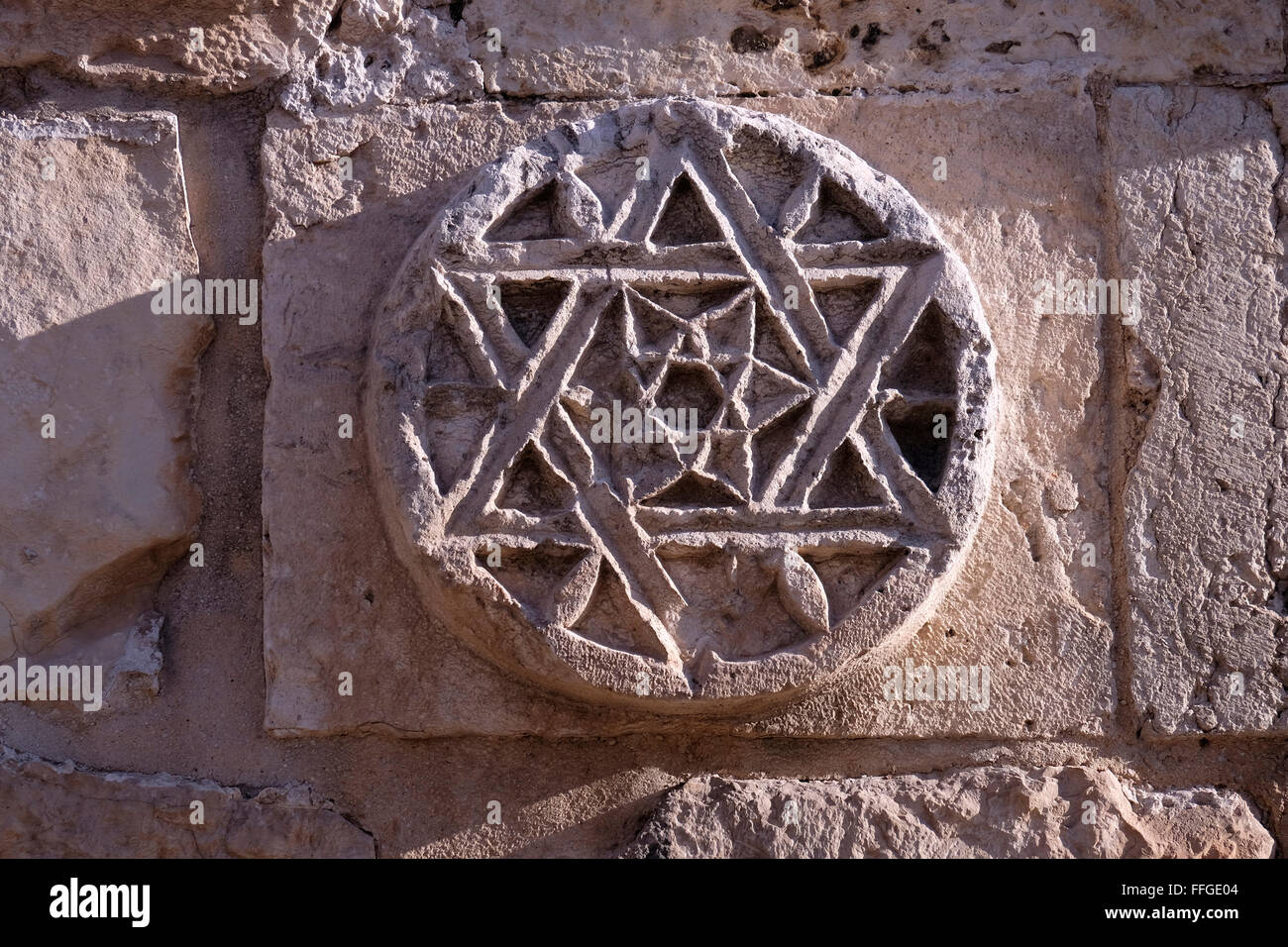 The six-point star, or hexagram Judaism’s main emblem since the 17th ...