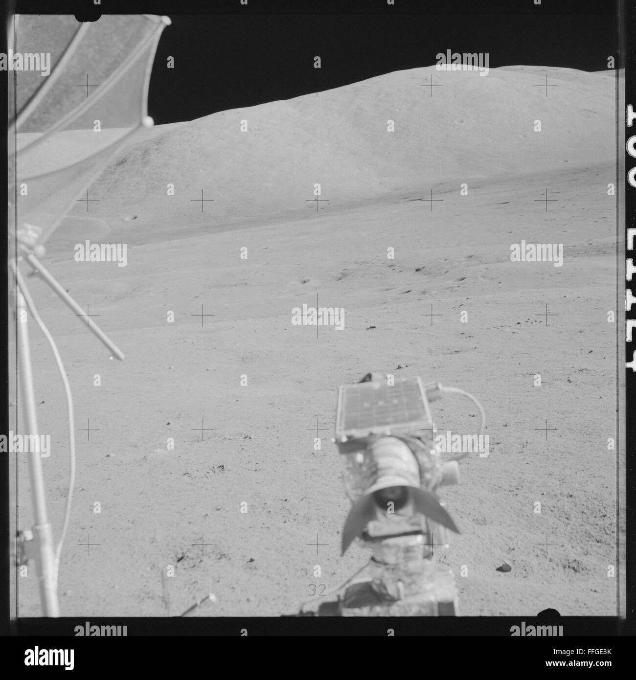 This collection of images from Apollo 17 captures the final manned ...