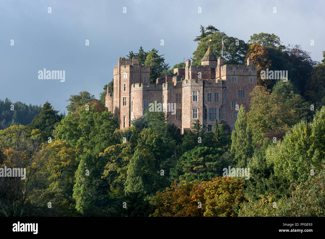 Dunster castle hi-res stock photography and images - Alamy