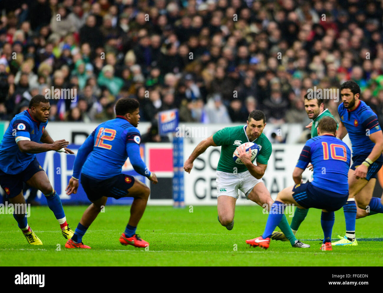 Stade de France, Paris, France. 13th Feb, 2016. 6 Nations Rugby ...
