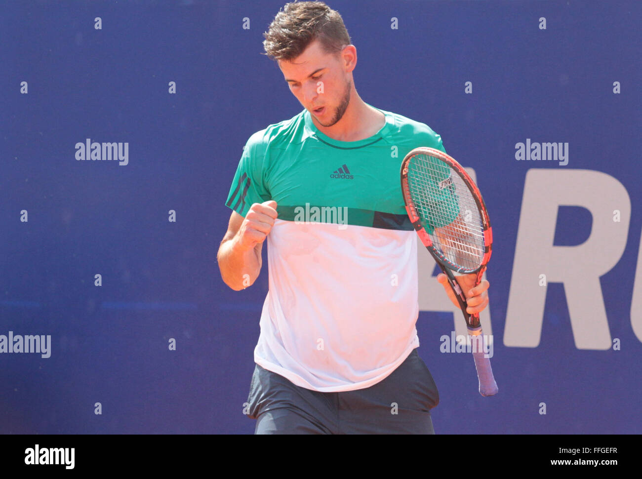 Dominic thiem backhand hi-res stock photography and images - Alamy