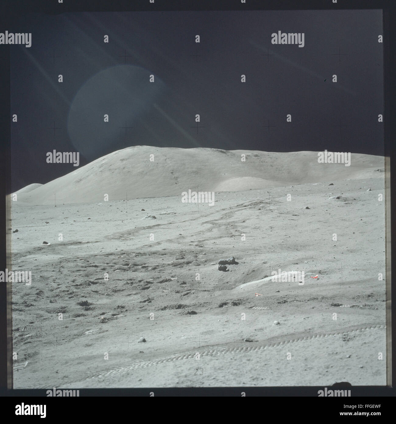 The Apollo 17 mission, NASA's final crewed mission to the Moon in 1972 ...