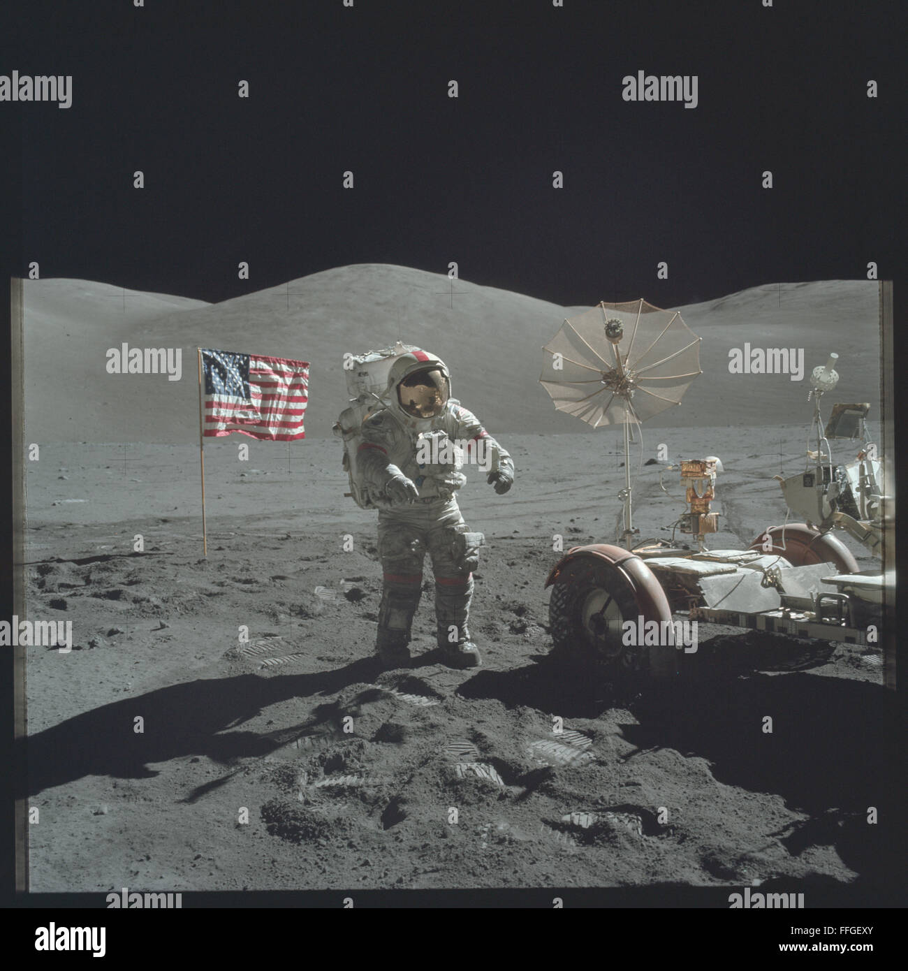 The Apollo 17 photographic archive includes unedited images from the ...