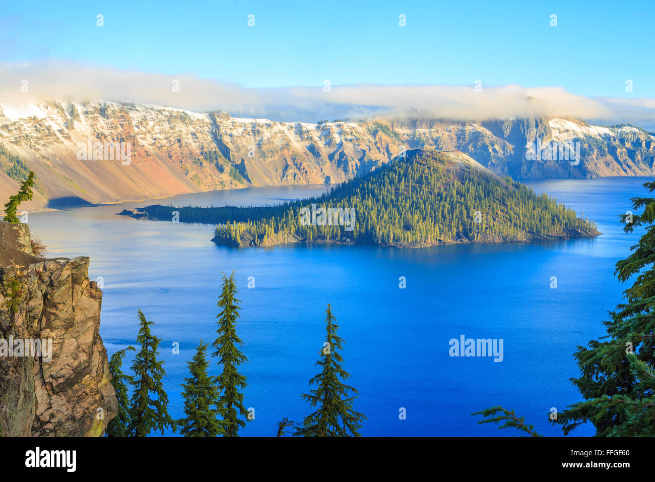 america, beautiful, blue, caldera, cliffs, crater, deep, forest, island ...