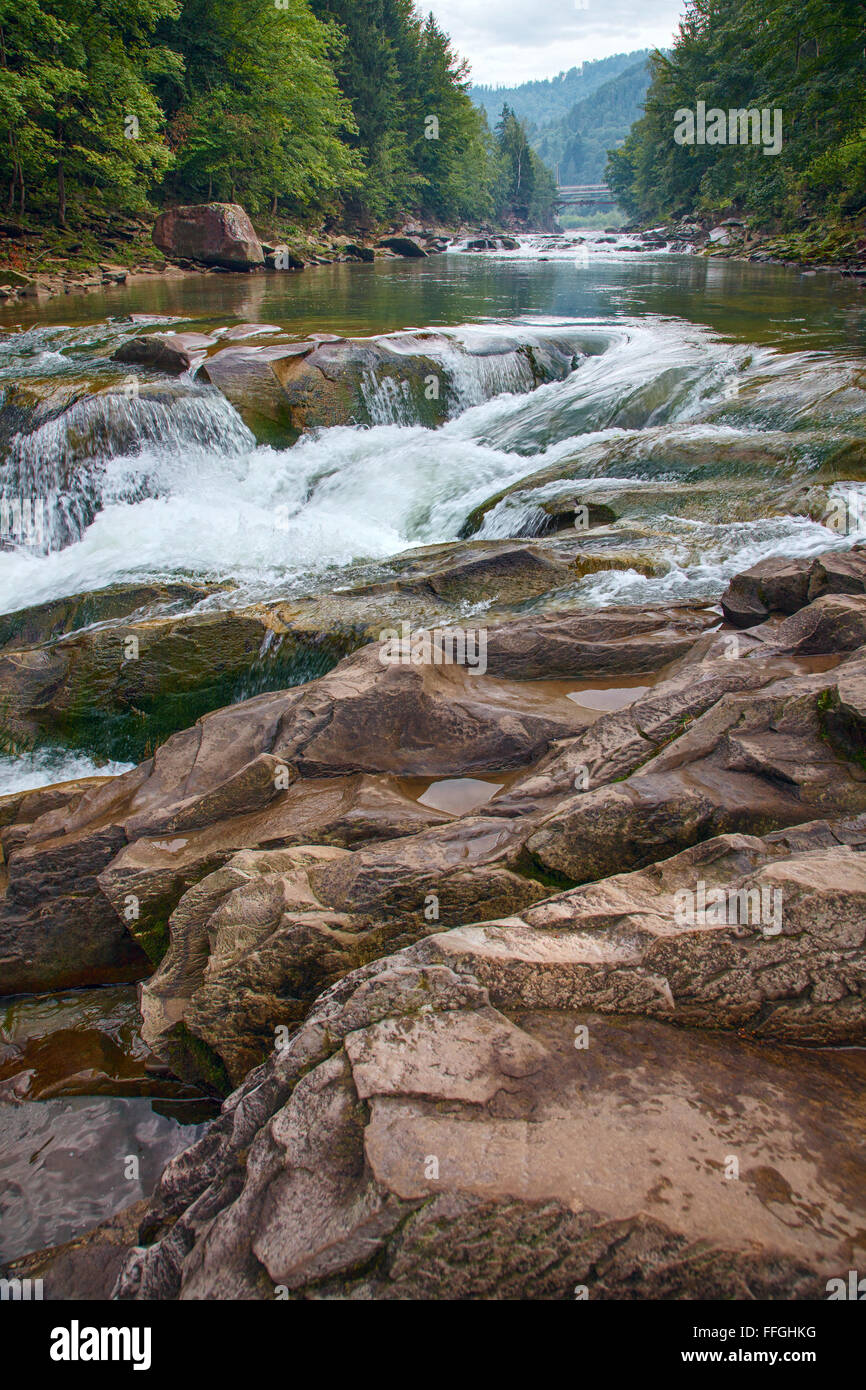 rock mountain river Stock Photo - Alamy