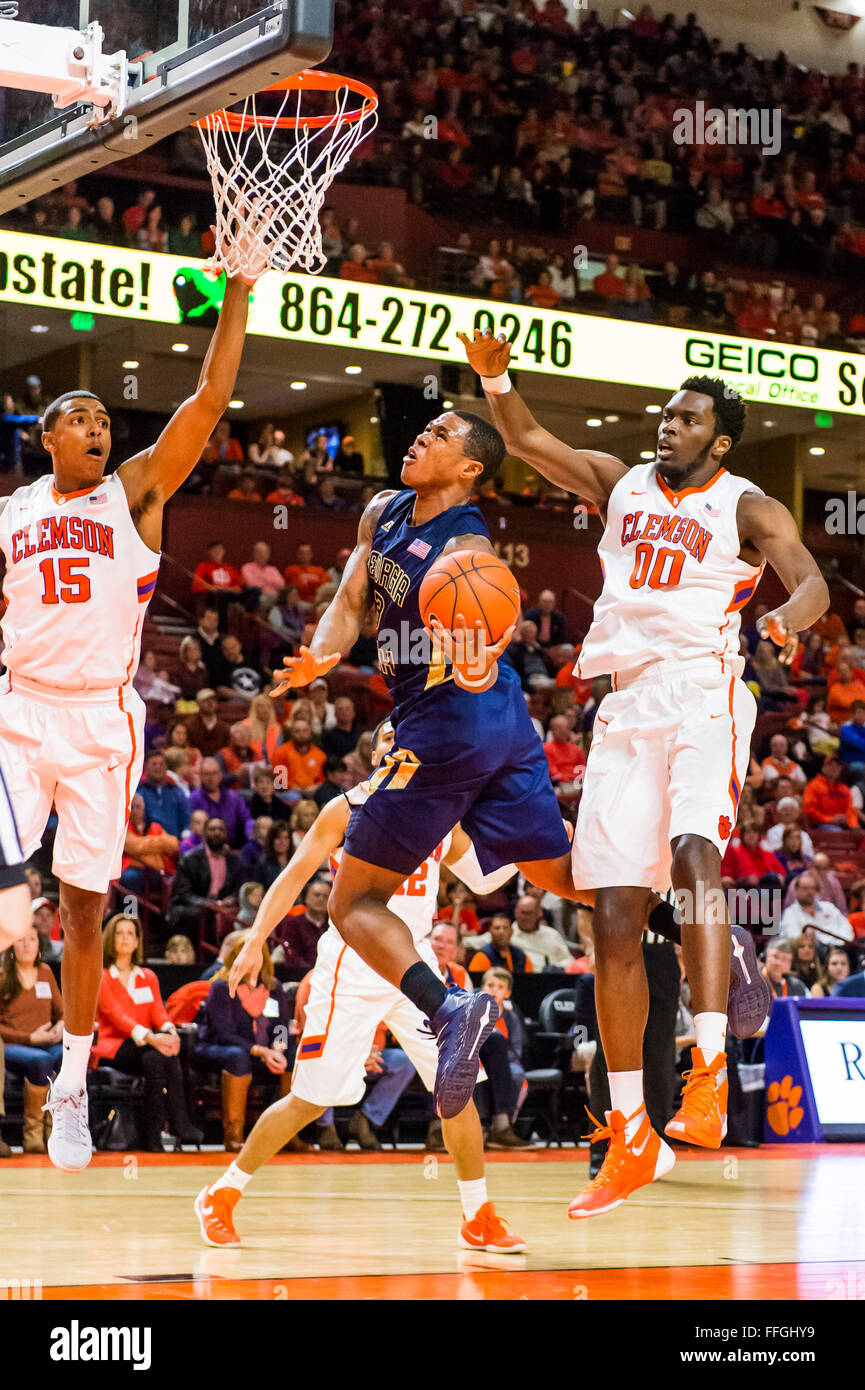 Greenville, South Carolina, USA. 13th Feb, 2016. Georgia Tech Yellow ...