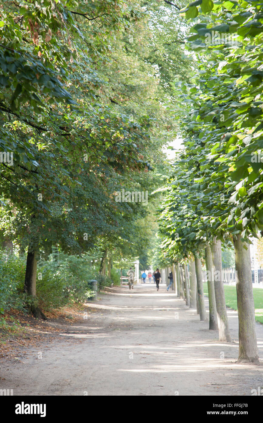 Brussels Park - Parc de Bruxelles - Warandepark, Belgium Stock Photo ...