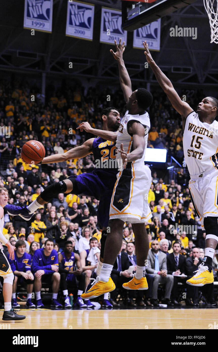 Wichita, Kansas, USA. 13th Feb, 2016. Wichita State Shockers forward ...