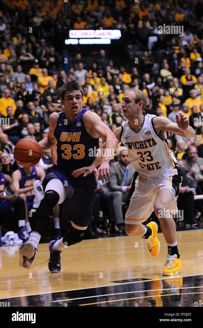 Wichita, Kansas, USA. 13th Feb, 2016. Wichita State Shockers guard ...