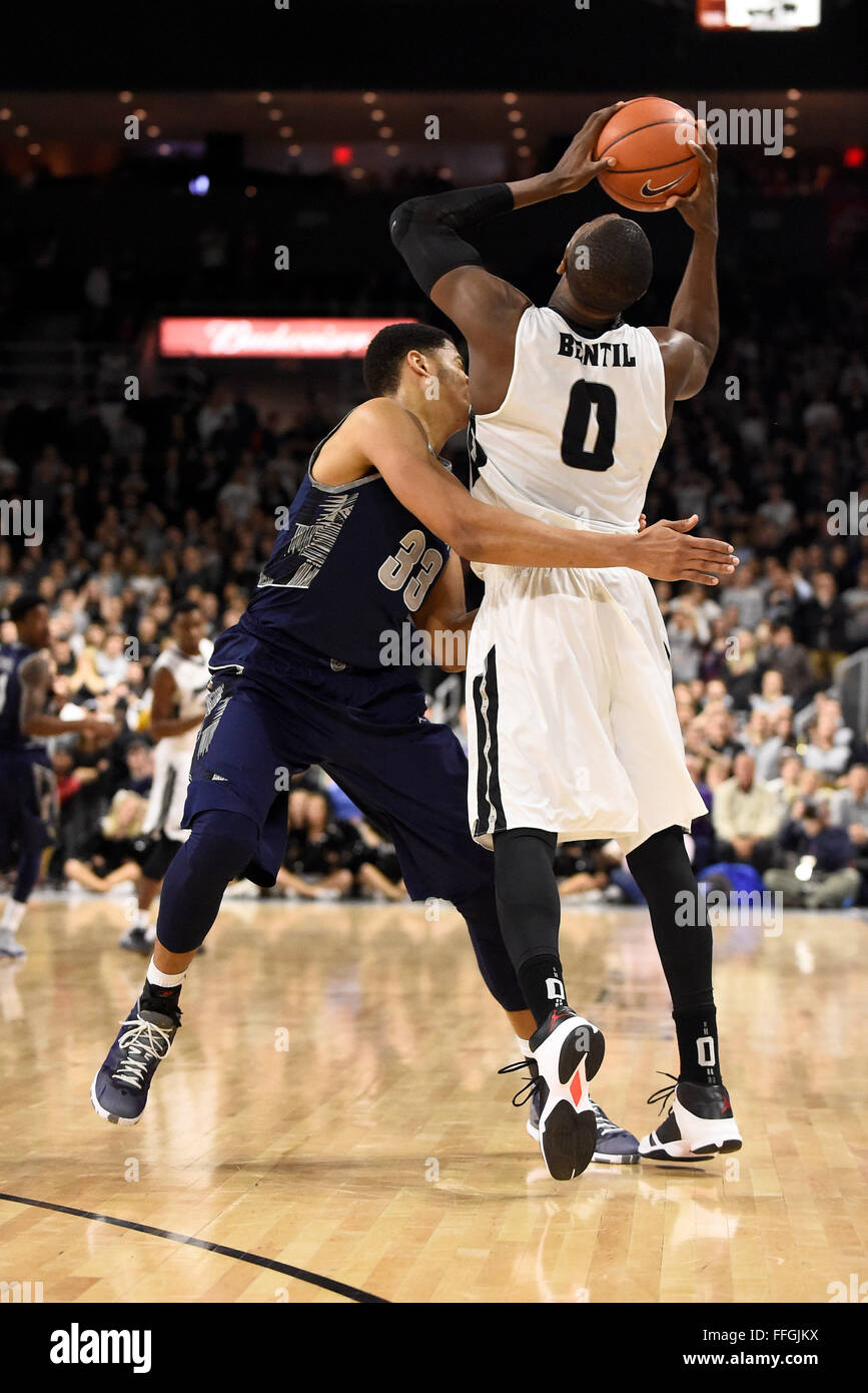Saturday, February 13, 2016: Georgetown Hoyas forward Trey Mourning (33 ...
