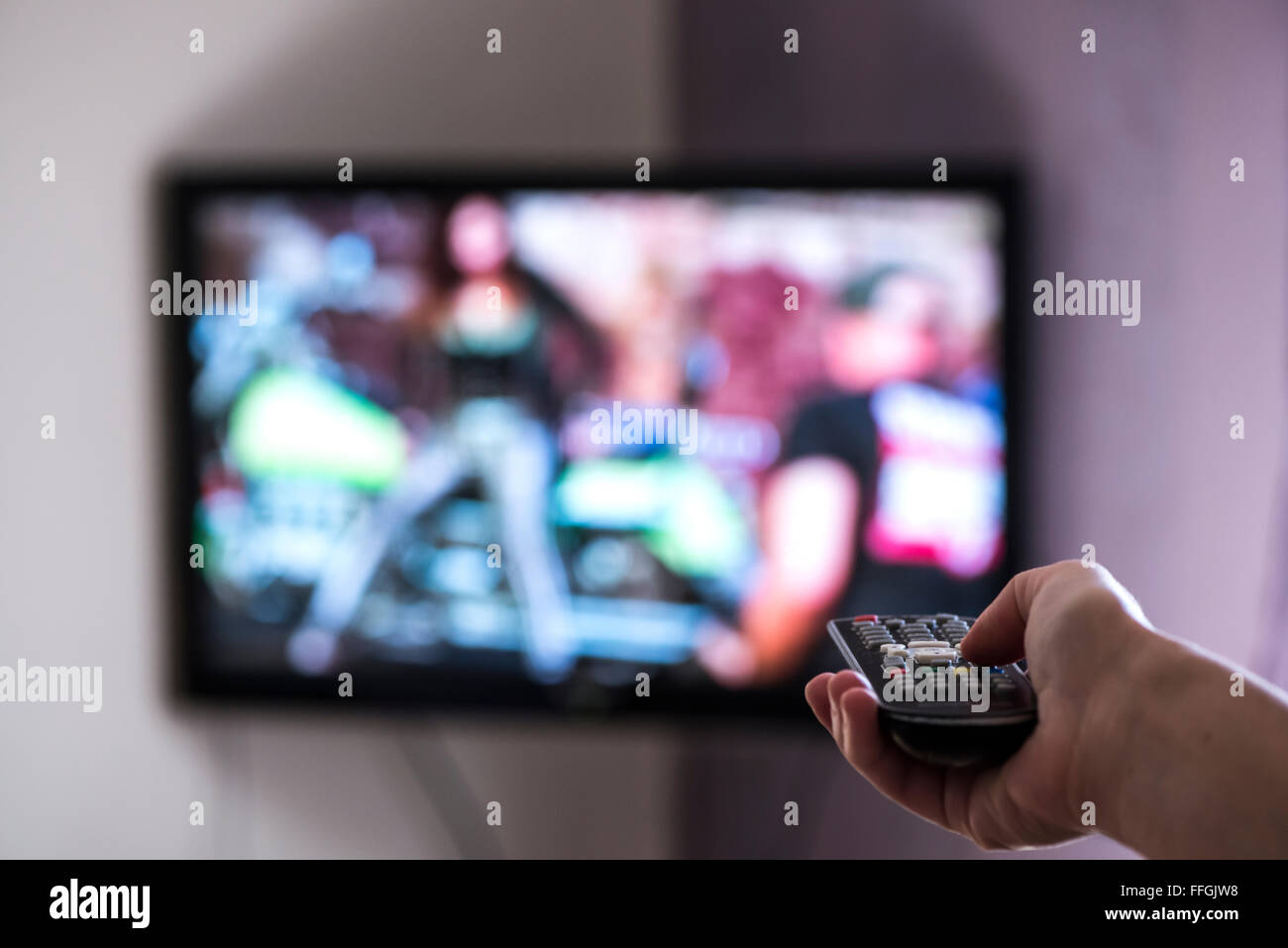 Tv remote control hi-res stock photography and images - Alamy