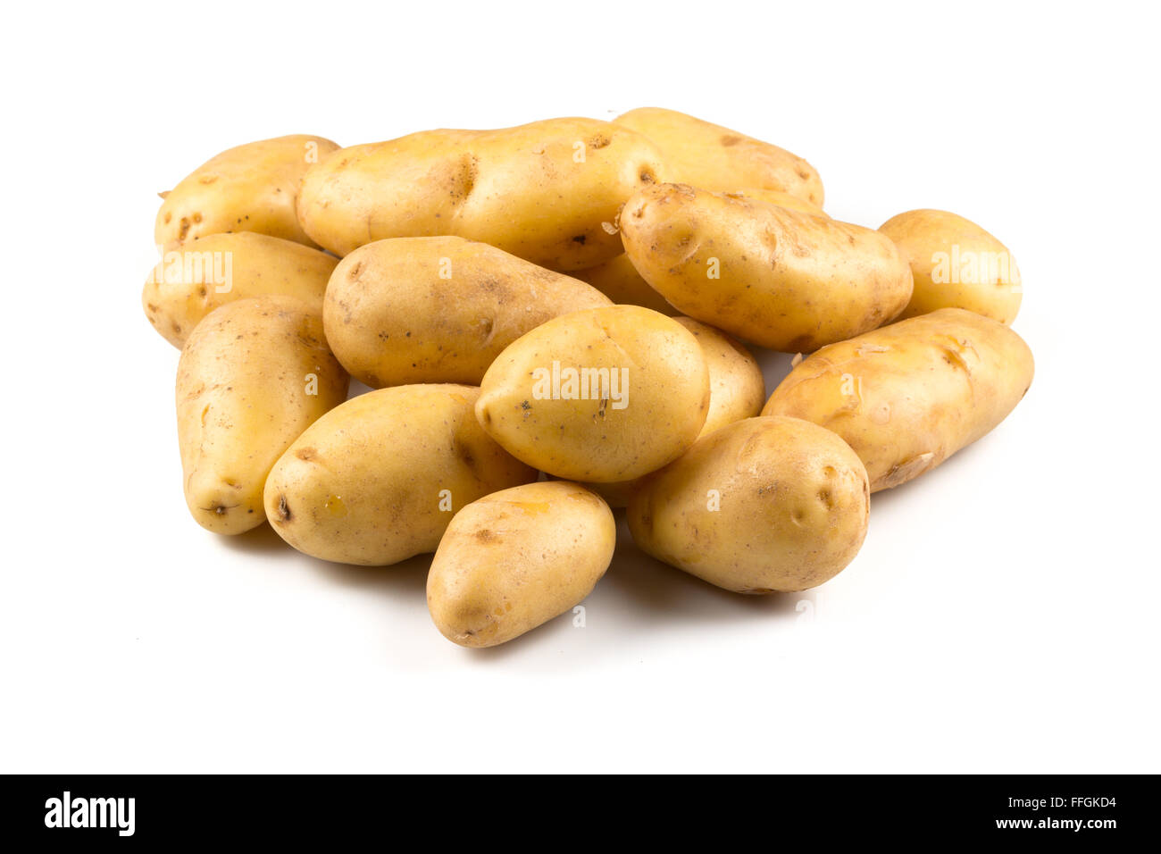 New potato isolated on white background close up Stock Photo - Alamy