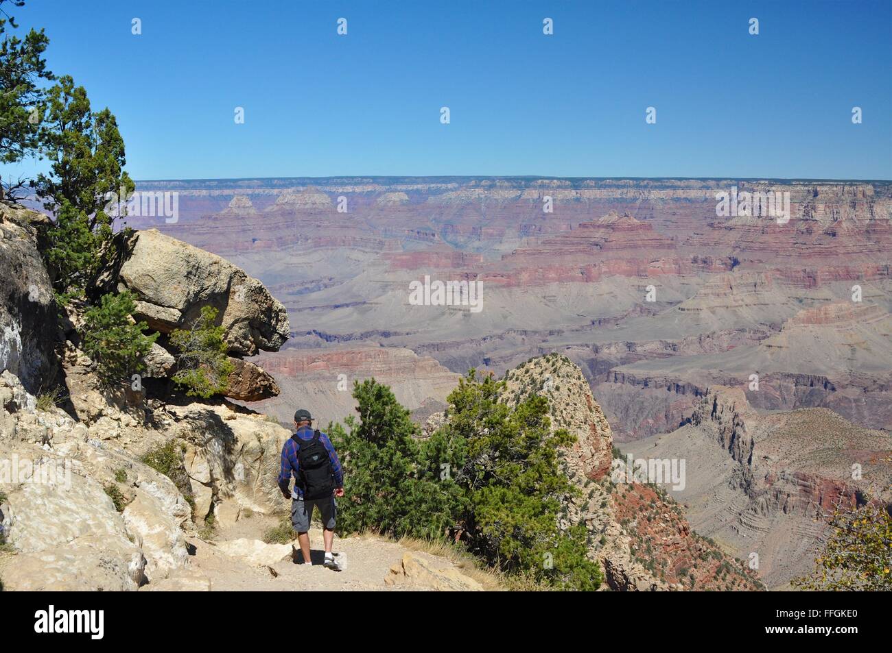 Grandview Trail, Grand Canyon National Park, Arizona Stock Photo - Alamy