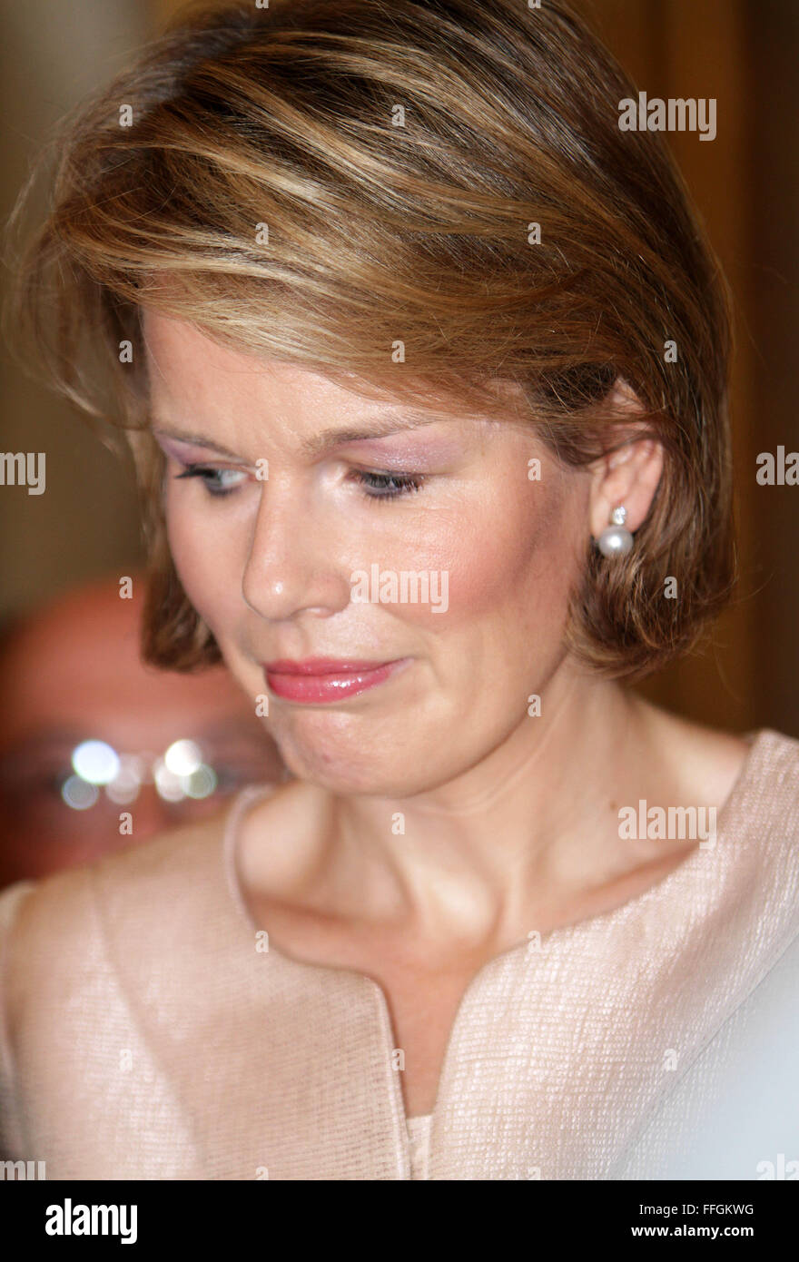 Princess mathilde of belgium hi-res stock photography and images - Alamy
