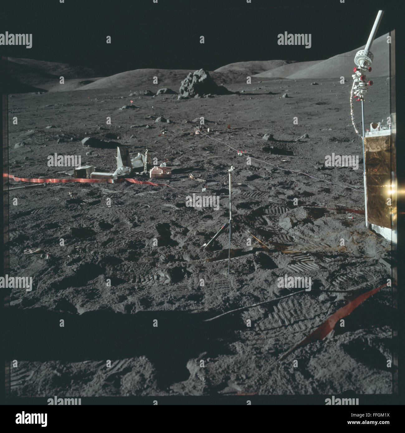The Apollo 17 mission's untouched photographic archive includes images ...