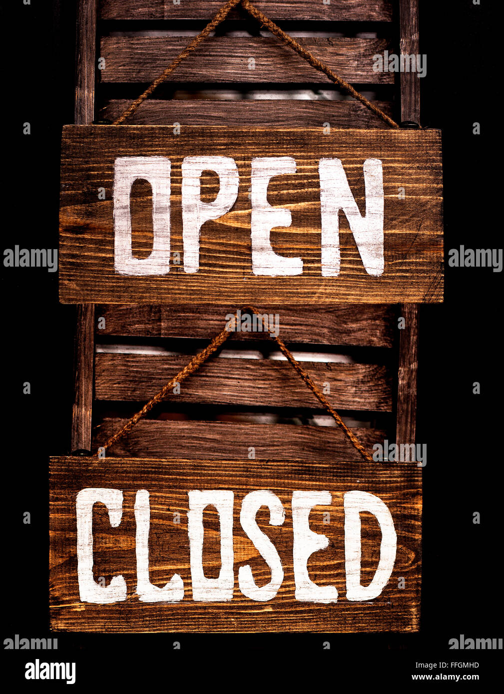 Open and closed hi-res stock photography and images - Alamy
