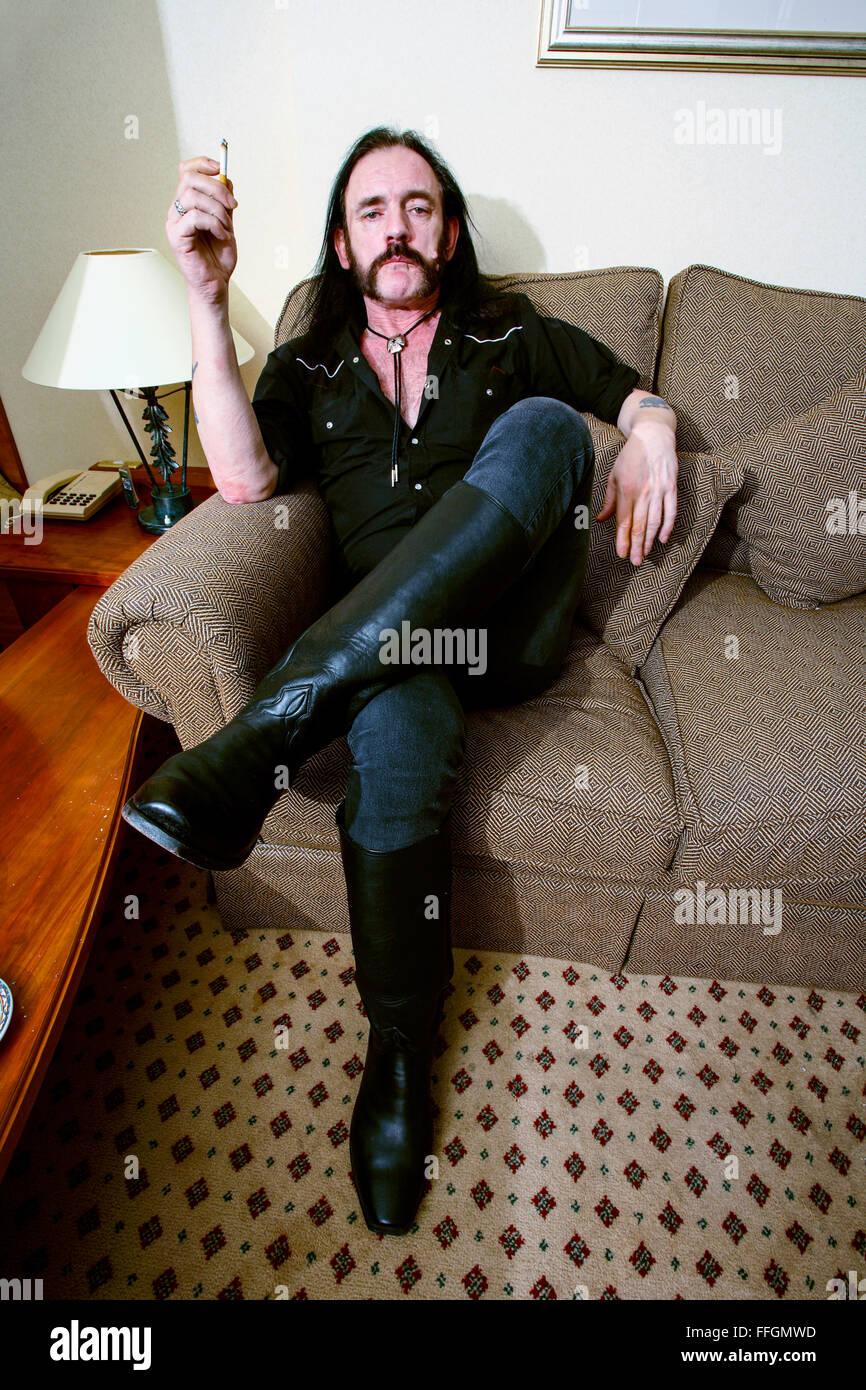 Lemmy Kilmister English musician and singer in the rock band Motörhead ...