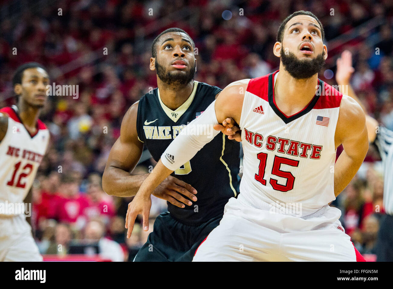 North Carolina, USA. 13th Feb, 2016. NC State guard Cody Martin (15 ...