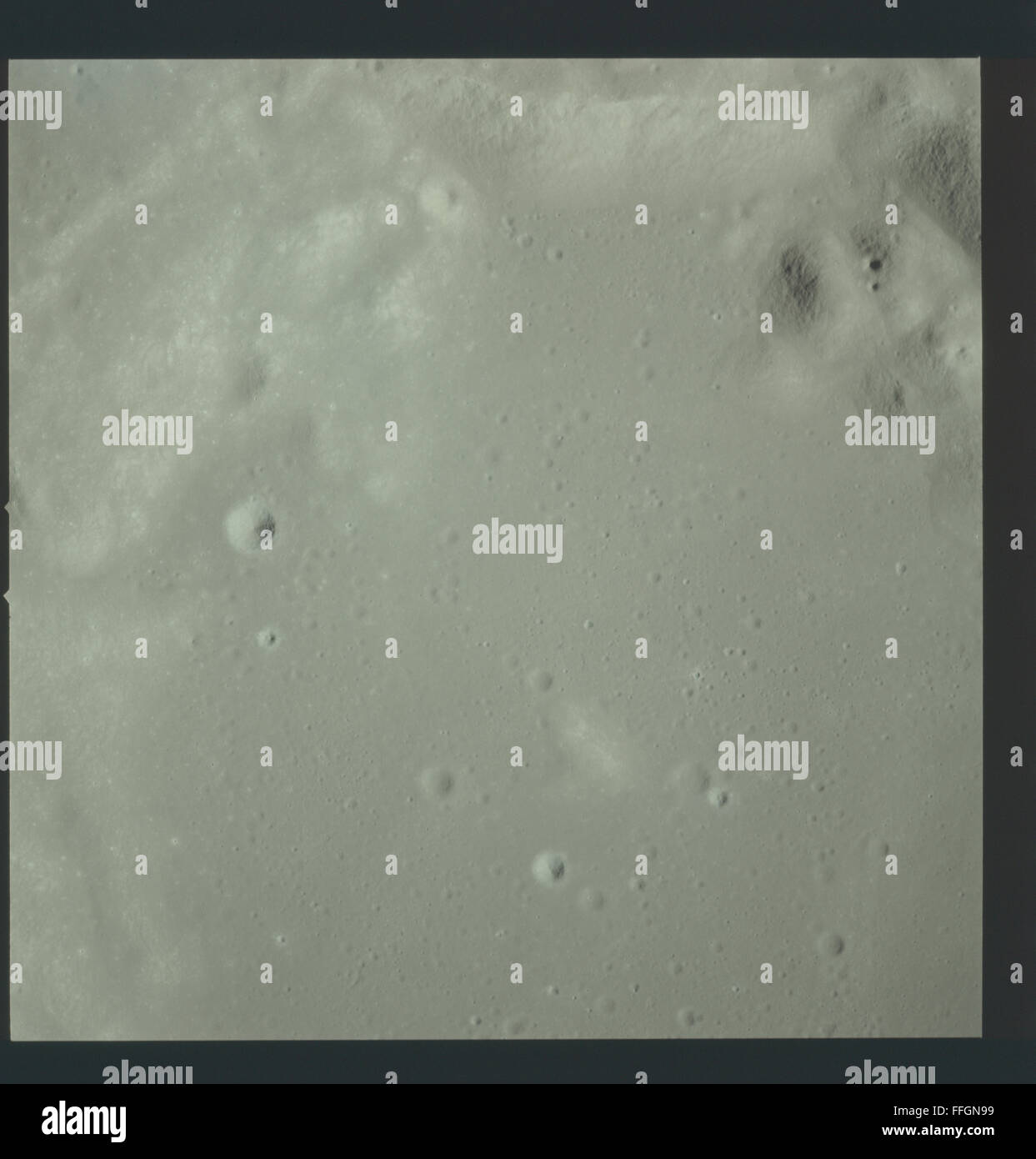 The final Apollo mission, Apollo 17, is represented in this untouched ...