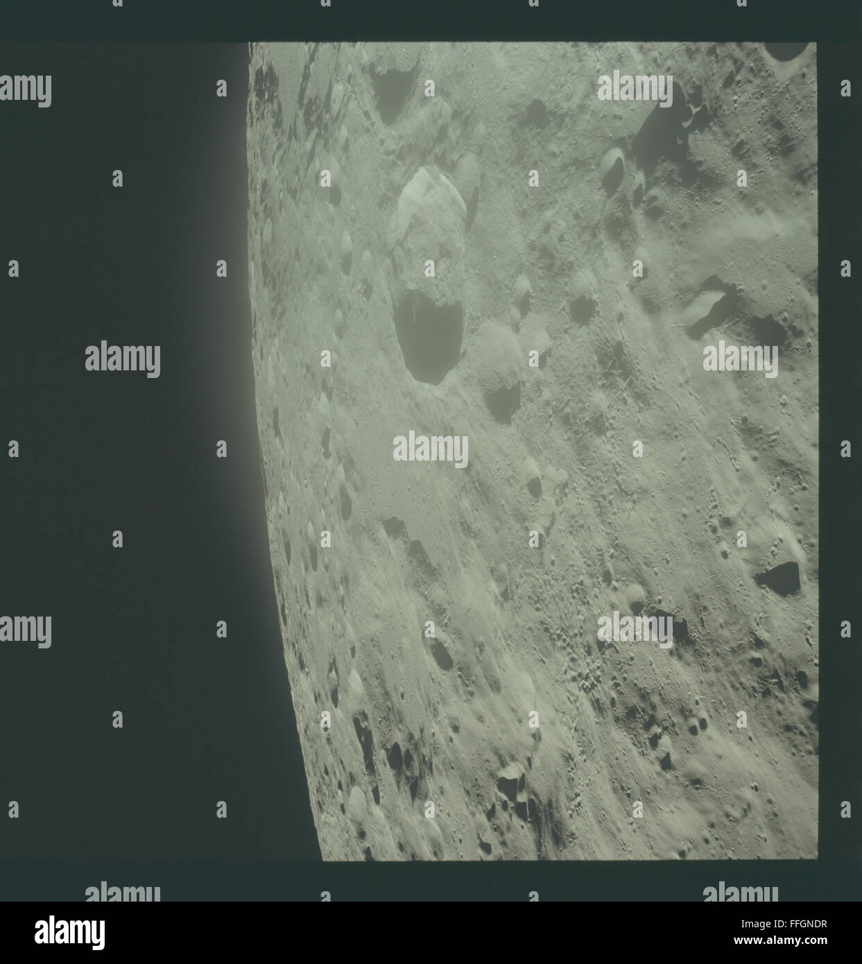 The complete unedited Apollo 17 mission archive shows photographs of ...