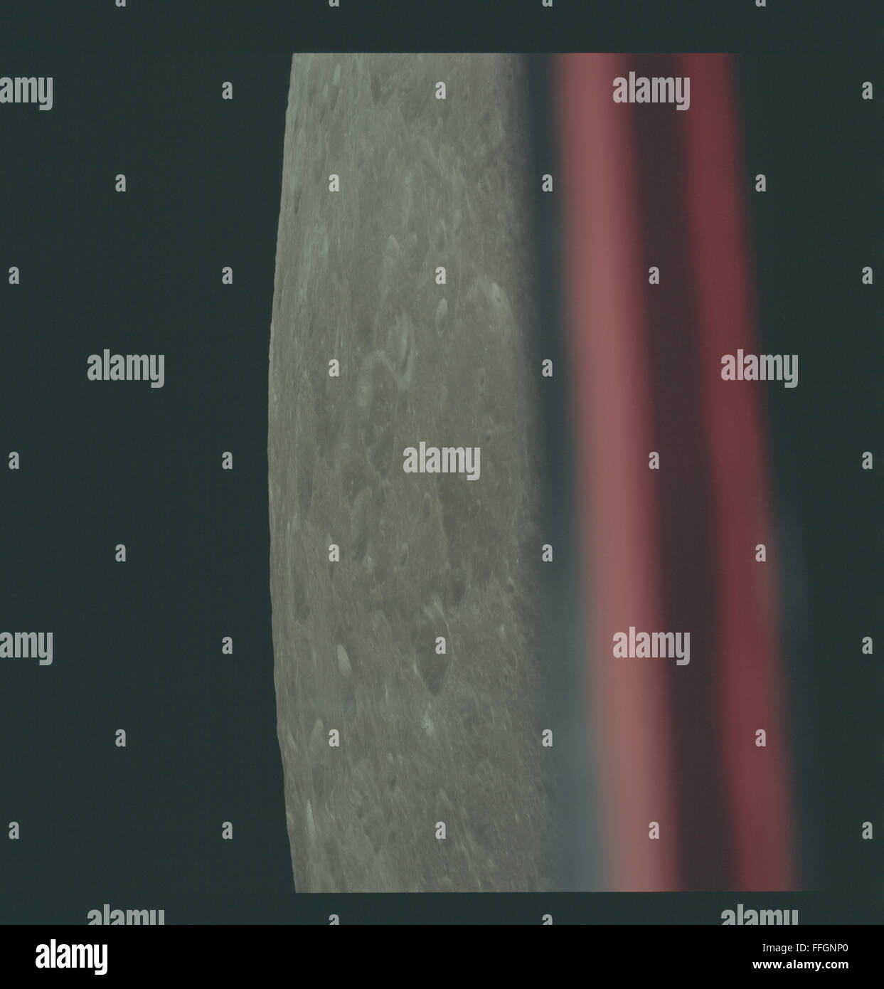 The Apollo 17 mission, the final crewed lunar landing, is captured in ...