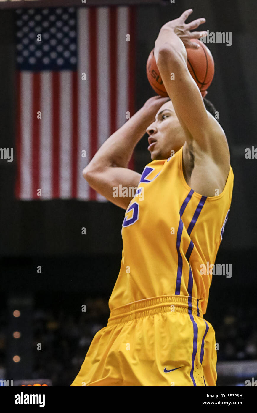 Baton Rouge, LA, USA. 13th Feb, 2016. LSU Tigers forward Ben Simmons ...