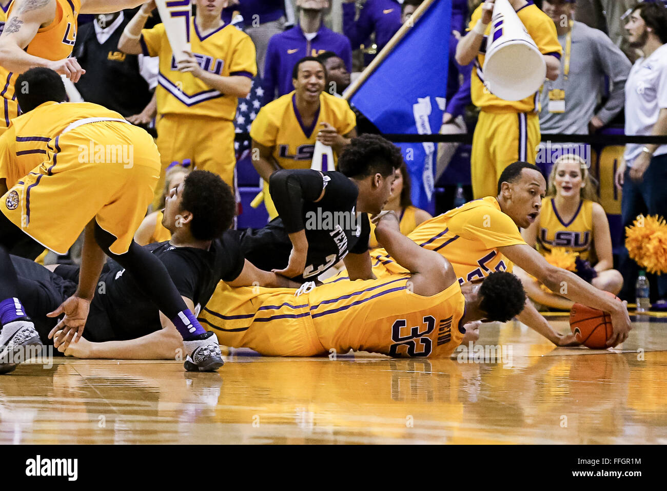 Baton Rouge, LA, USA. 13th Feb, 2016. LSU Tigers forward Craig Victor ...