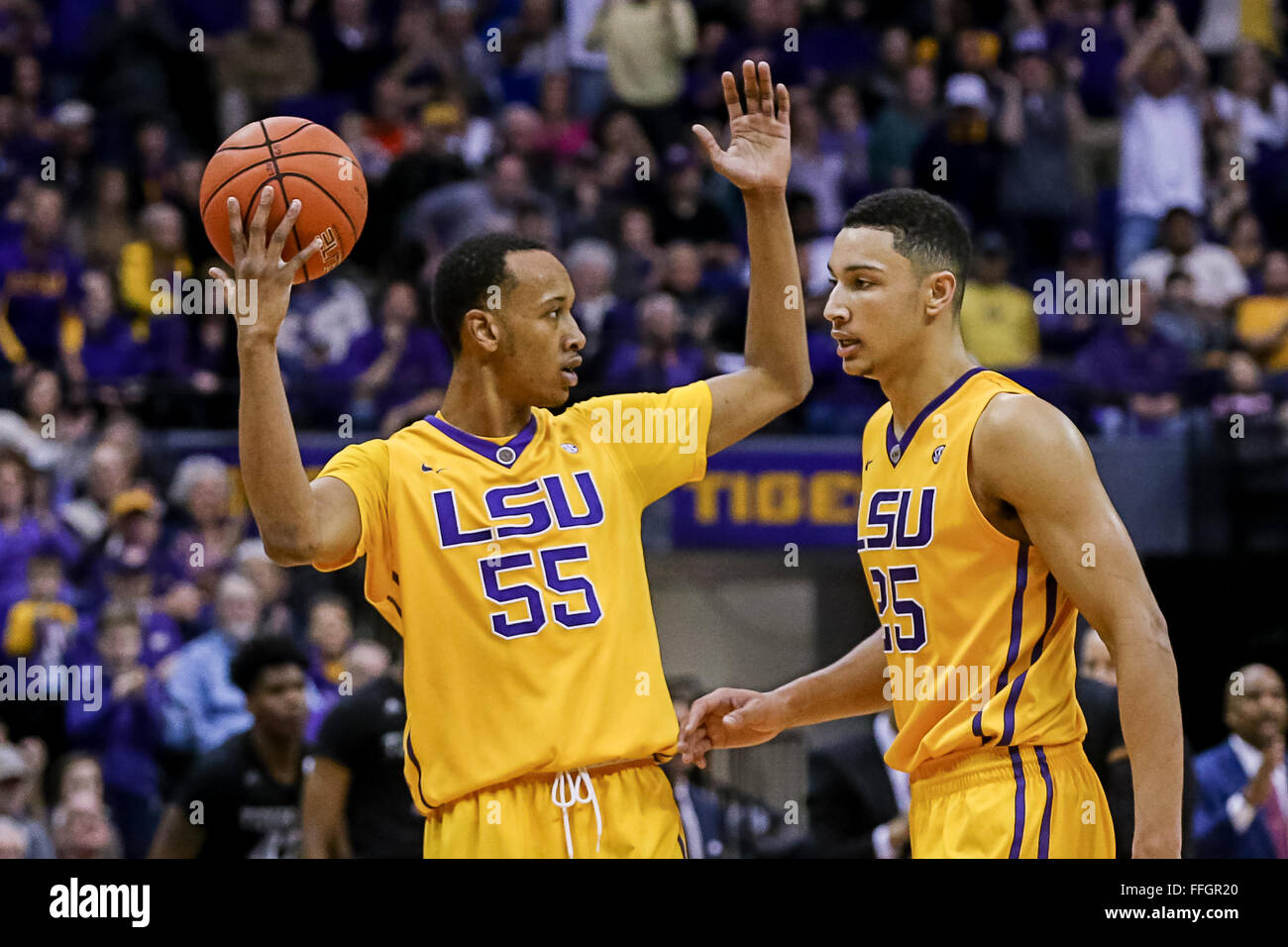 Baton Rouge, LA, USA. 13th Feb, 2016. LSU Tigers guard Tim Quarterman ...