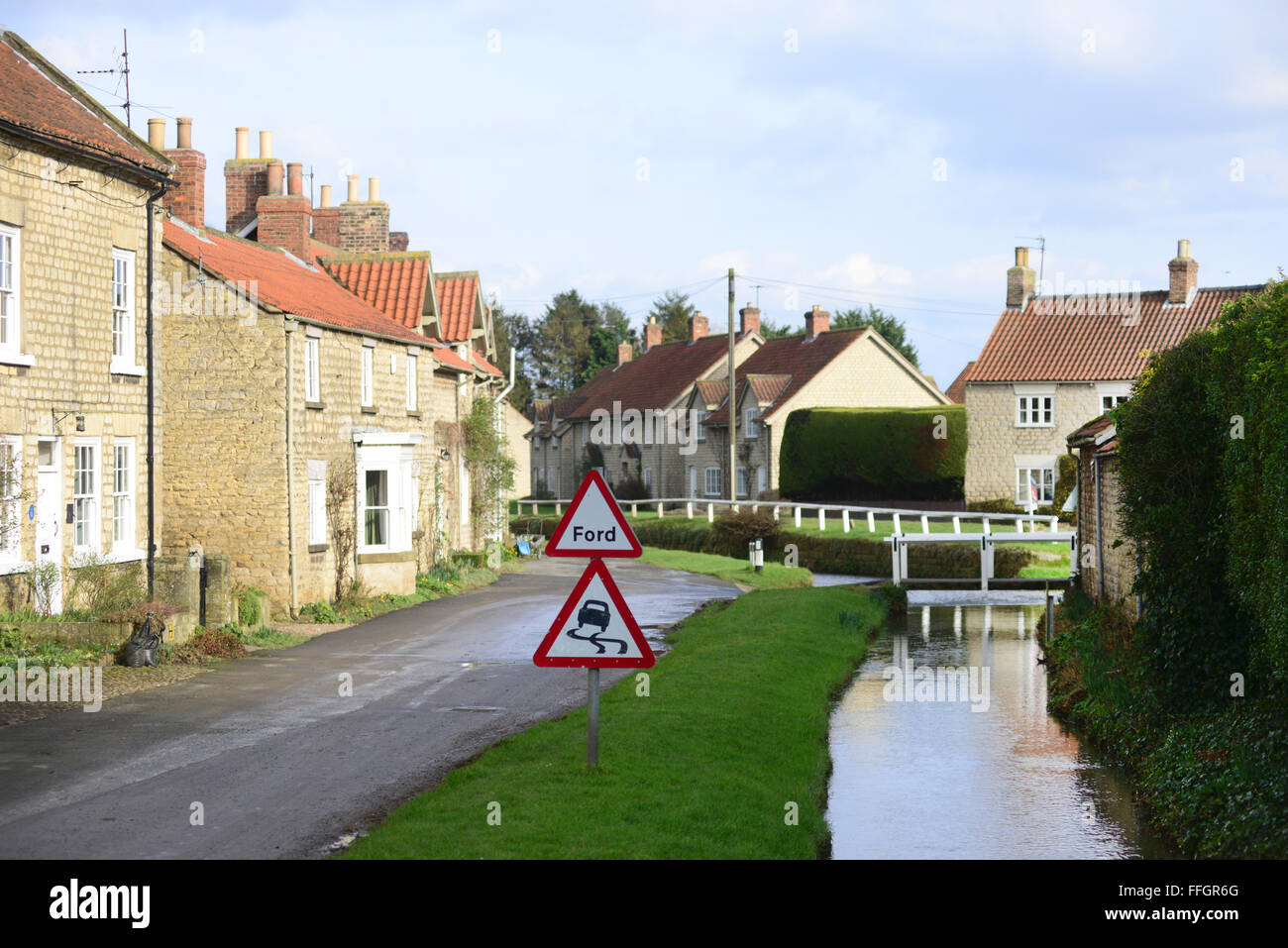 Hovingham, North Yorkshire, UK Stock Photo - Alamy