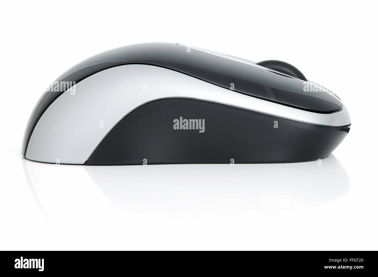 Wired computer mouse isolated on a white background Stock Photo - Alamy