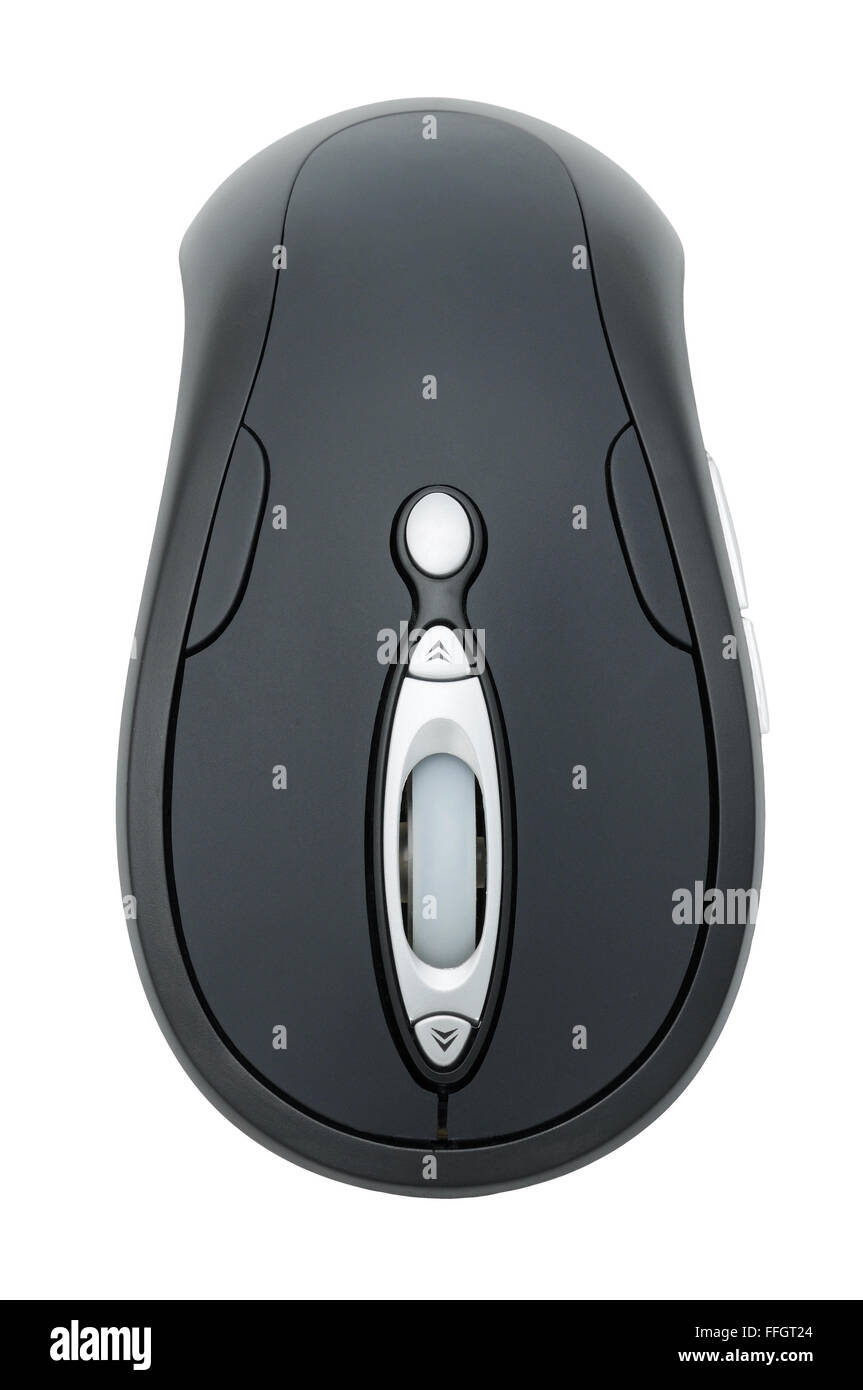 Wired computer mouse isolated on a white background Stock Photo - Alamy