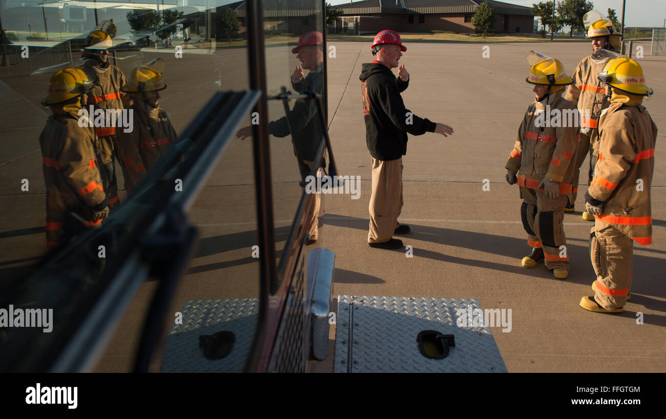 SSG Jeremy Lorton, a firefighter instructor with the 312th Training ...