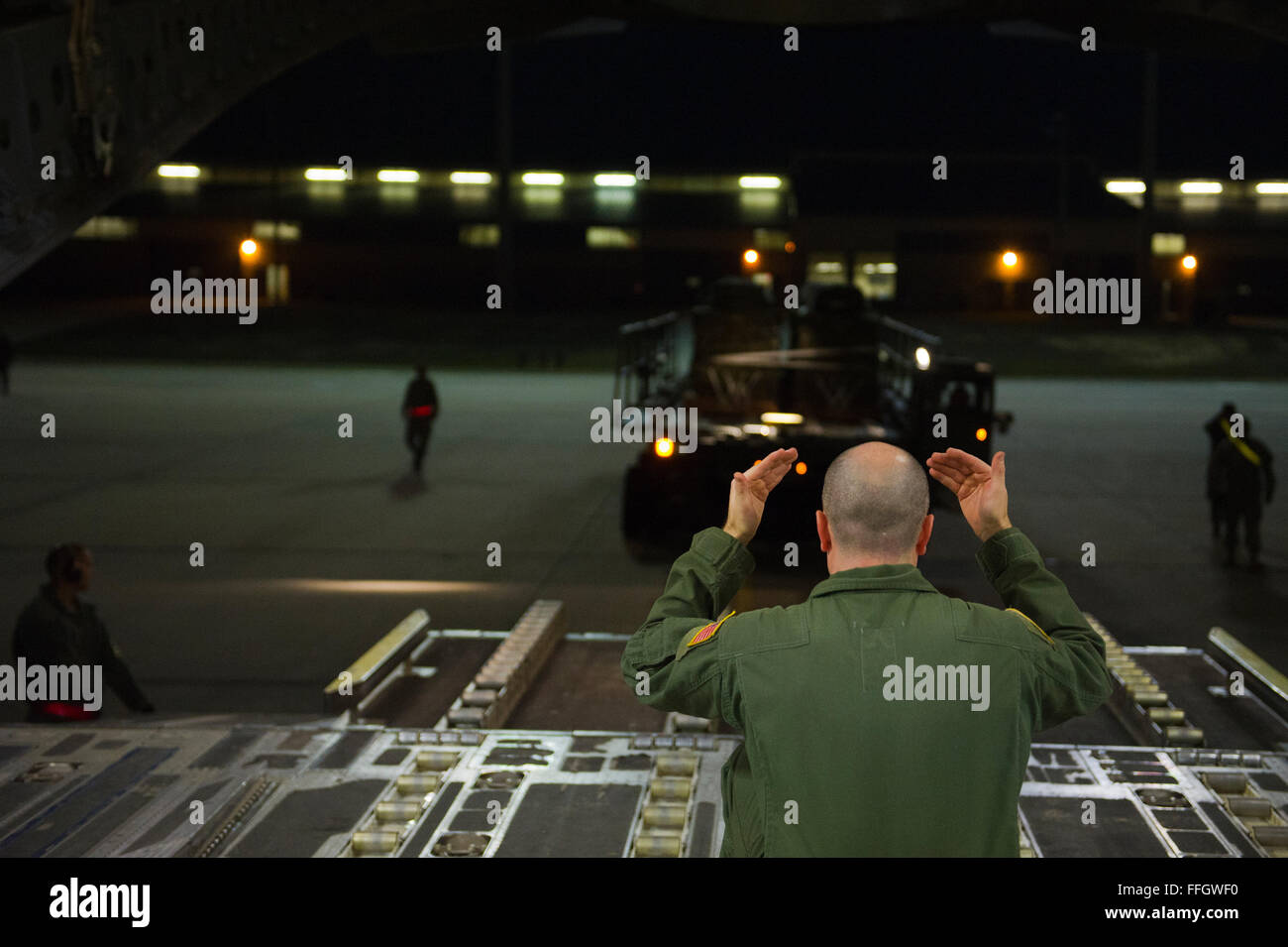 Staff Sgt. Toby Roper, a loadmaster with the 14th Airlift Squadron ...