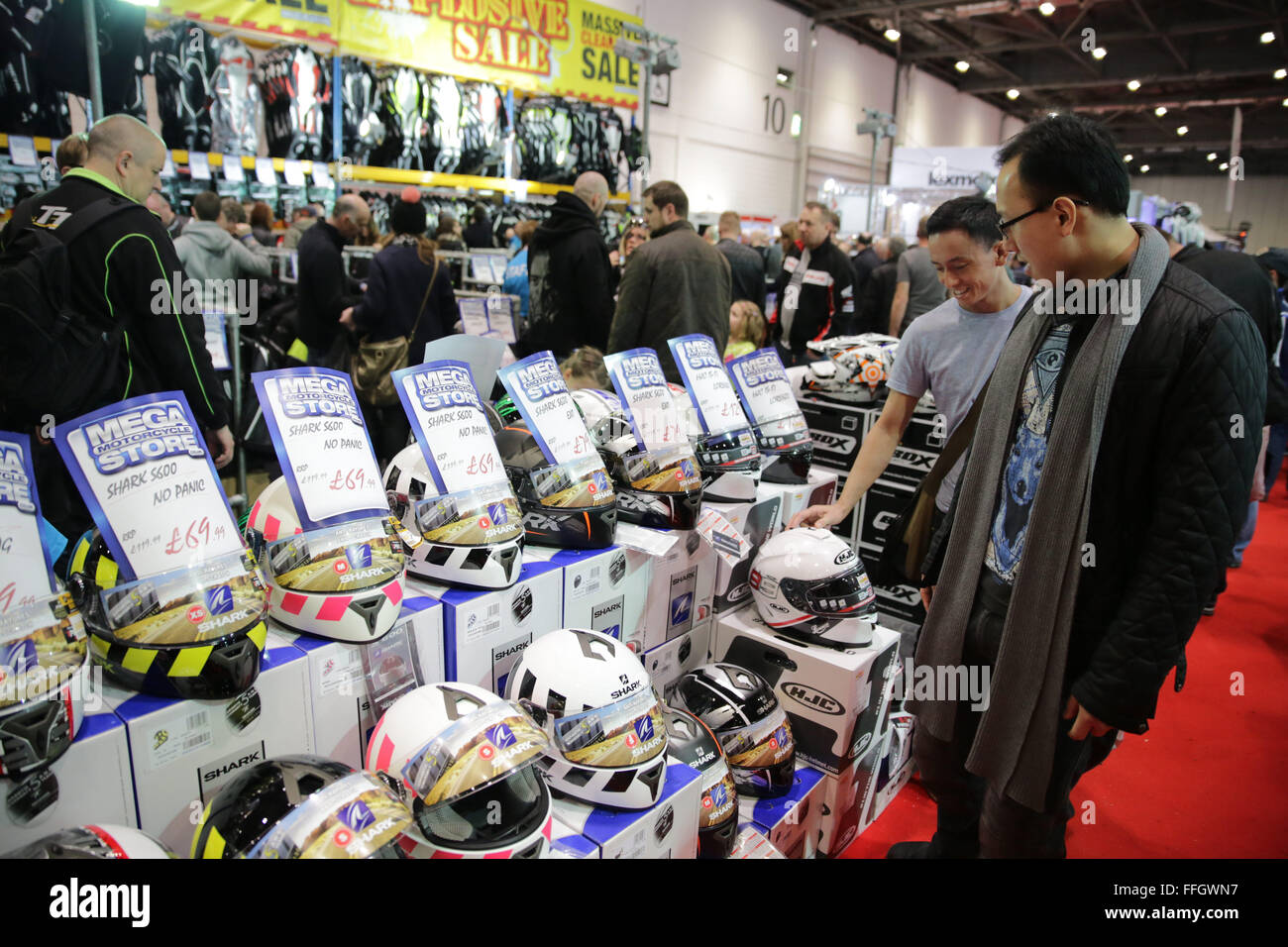 Mcn london motorcycle show excel hi-res stock photography and images ...