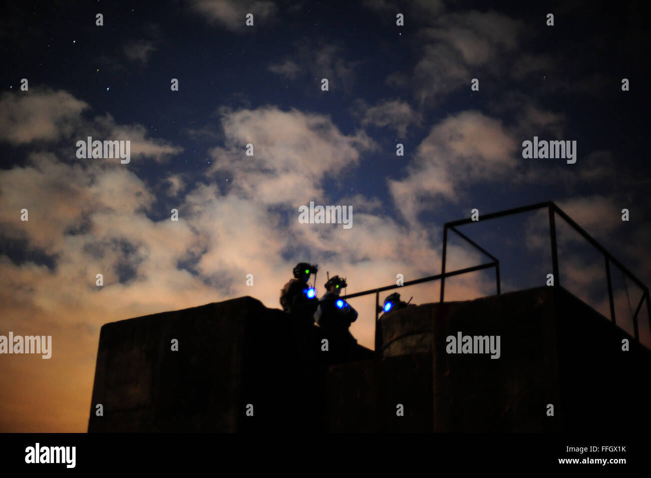 By night during a special hi-res stock photography and images - Alamy