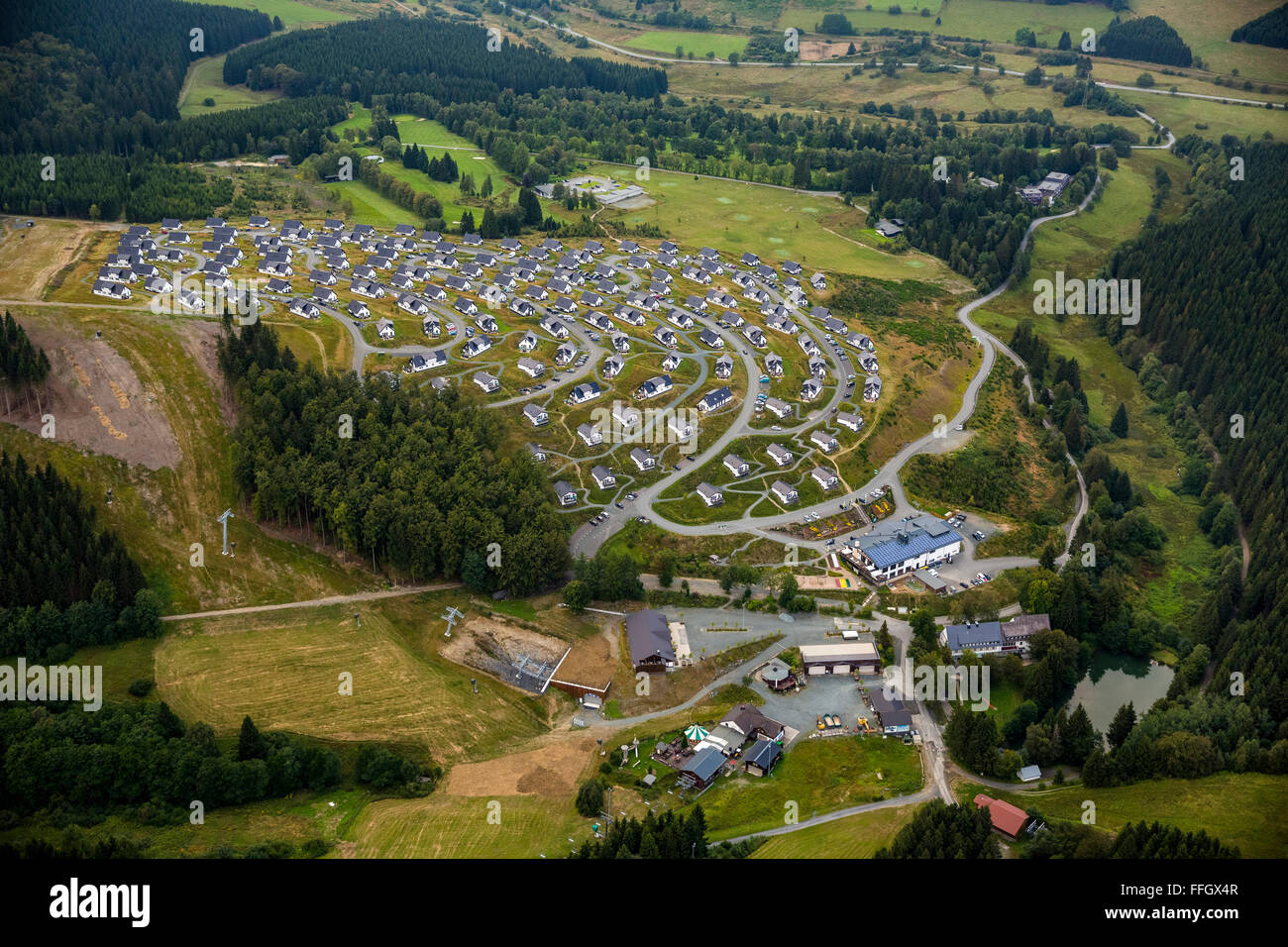 Landal winterberg holiday village hi-res stock photography and images ...