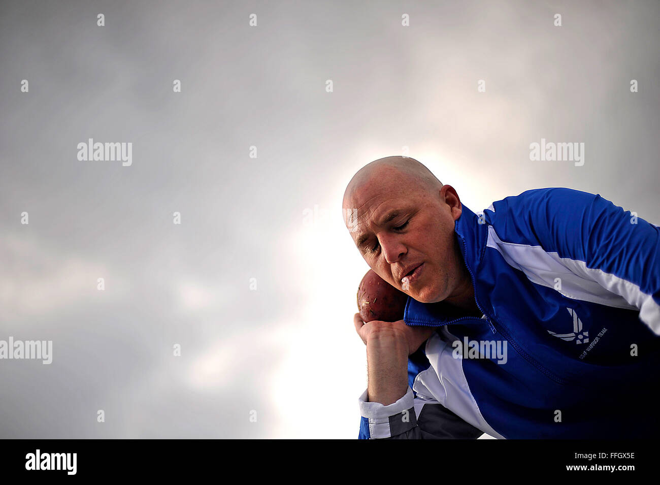 U.S. Air Force 2012 Warrior Games track and field athlete Tech. Sgt ...