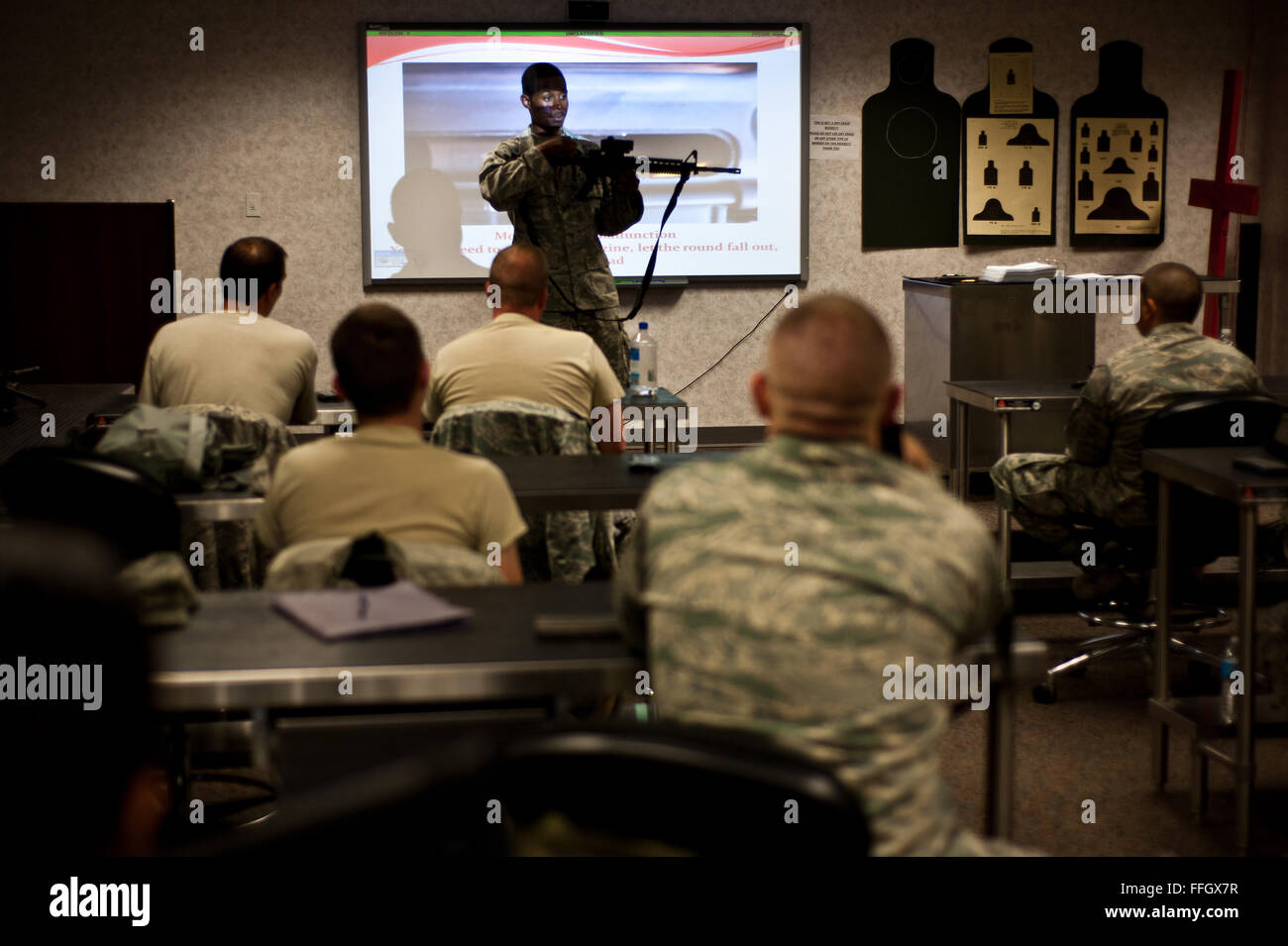 Combat arms training and maintenance range hi-res stock photography and ...