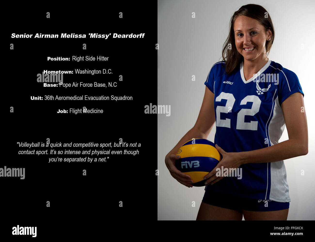 The U.S. Air Force Women's Volleyball Team competes in national and ...