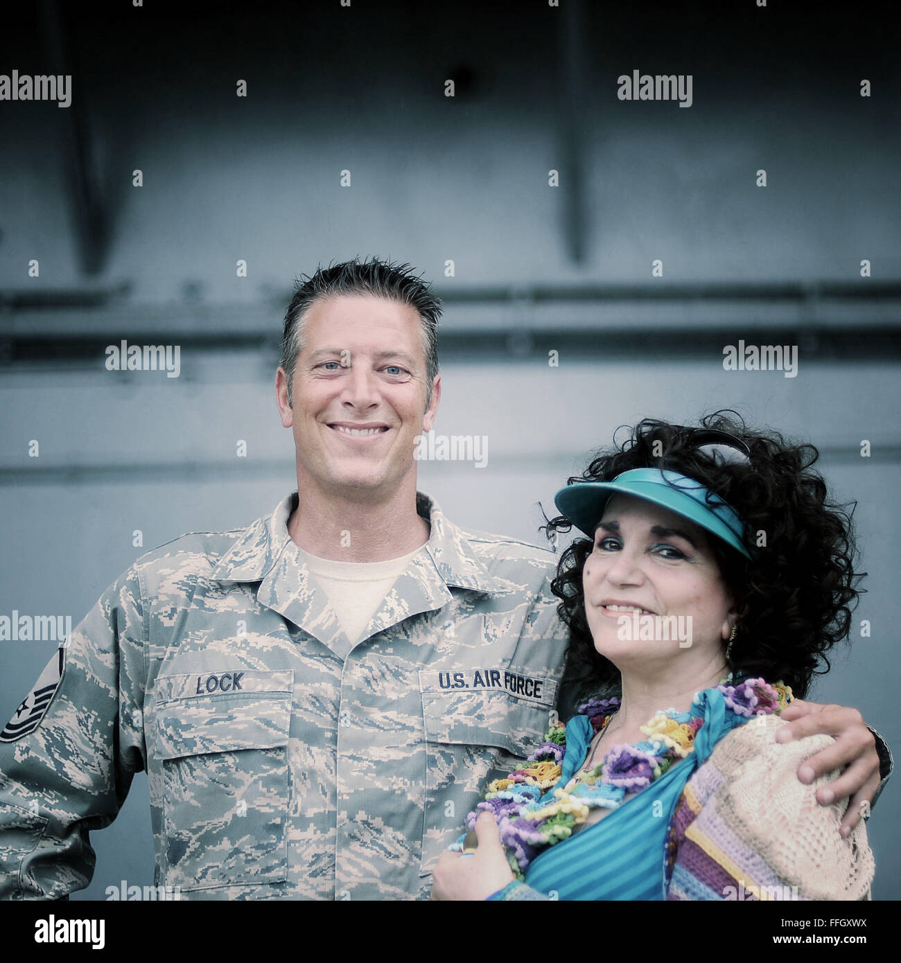 Master Sgt. Jeremy Lock and Marion D.S. Dreyfus from New York City ...