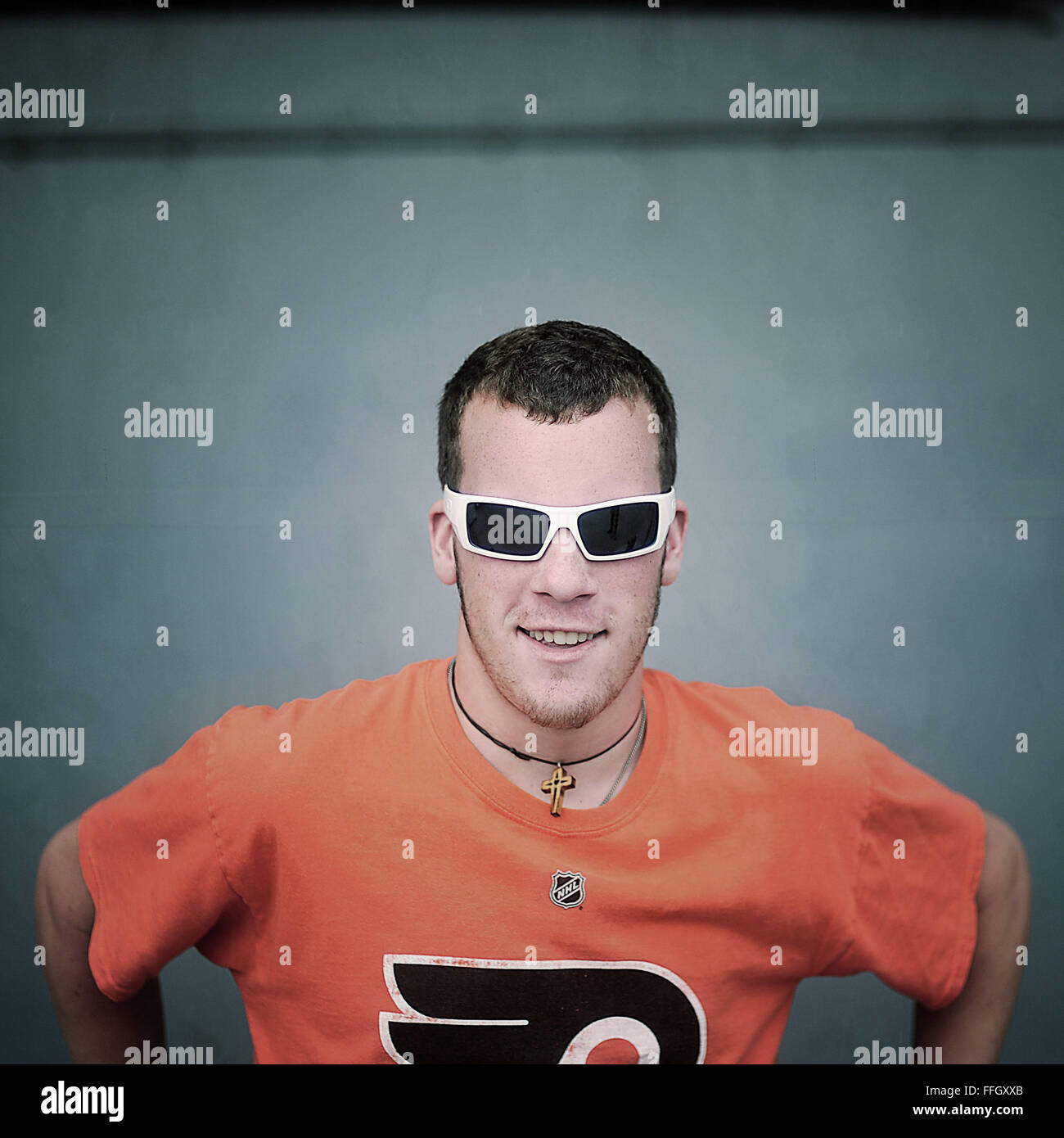 Andrew Oliver, a resident of Newtown, Pennsylvania, is visiting to join ...