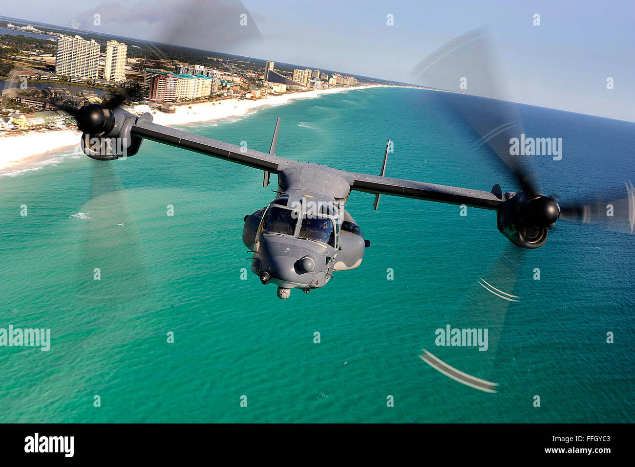 The CV-22 Osprey is a tilt-rotor aircraft used by the U.S. Air Force ...