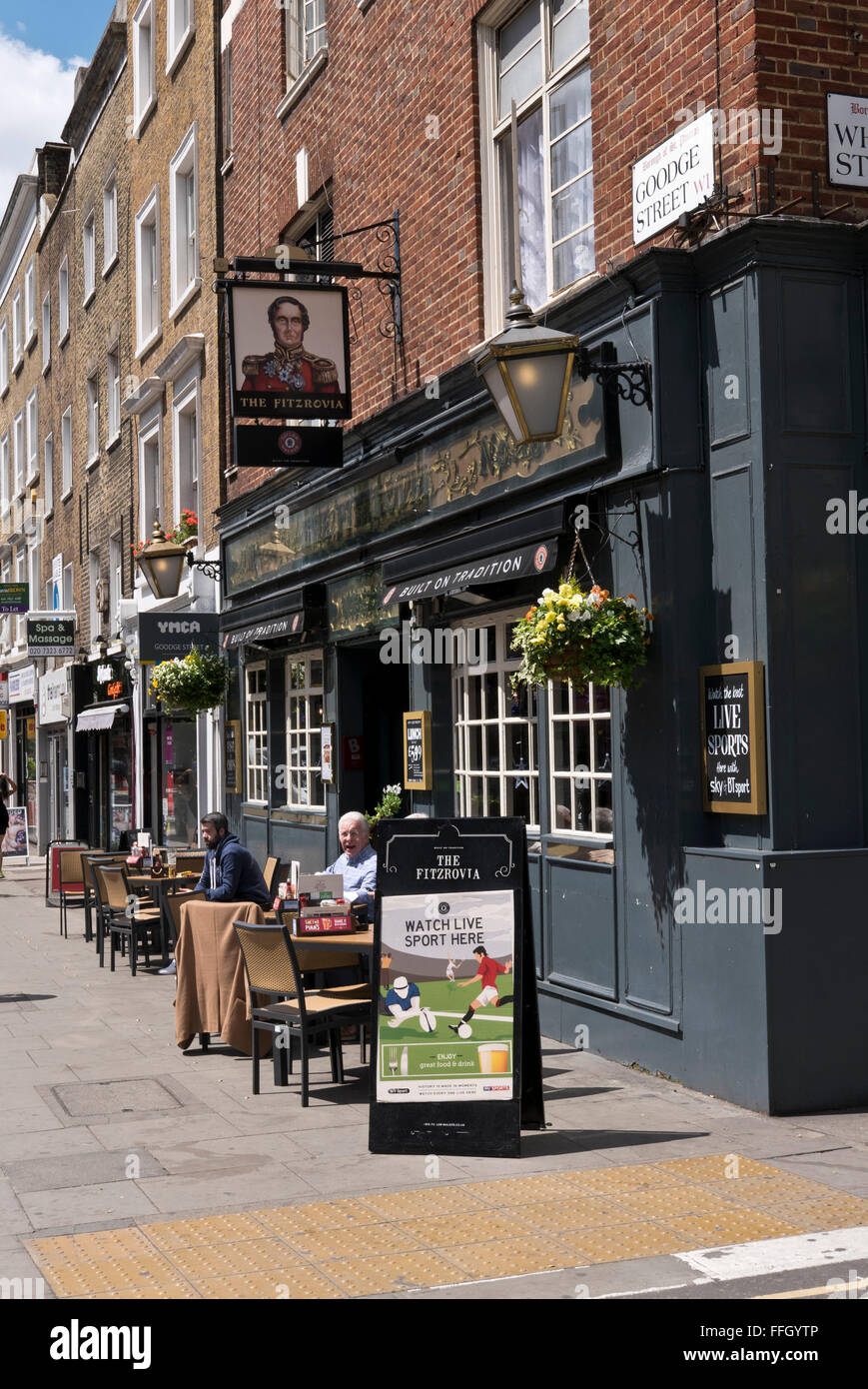 The fitzrovia pub london hi-res stock photography and images - Alamy