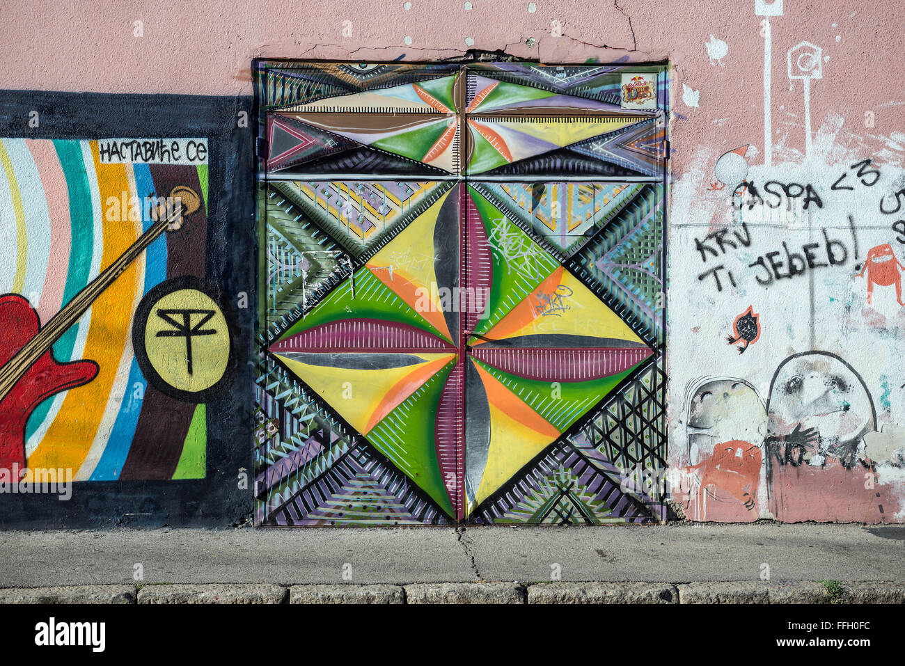 Art deco art deco graffiti hi-res stock photography and images - Alamy