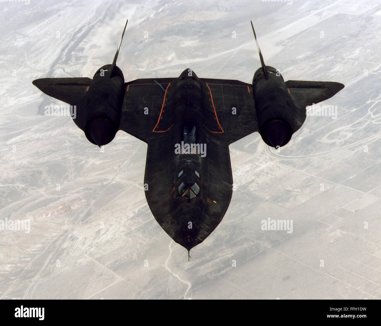 At 80,000 feet, the SR-71 was capable of surveying 100,000 square miles ...