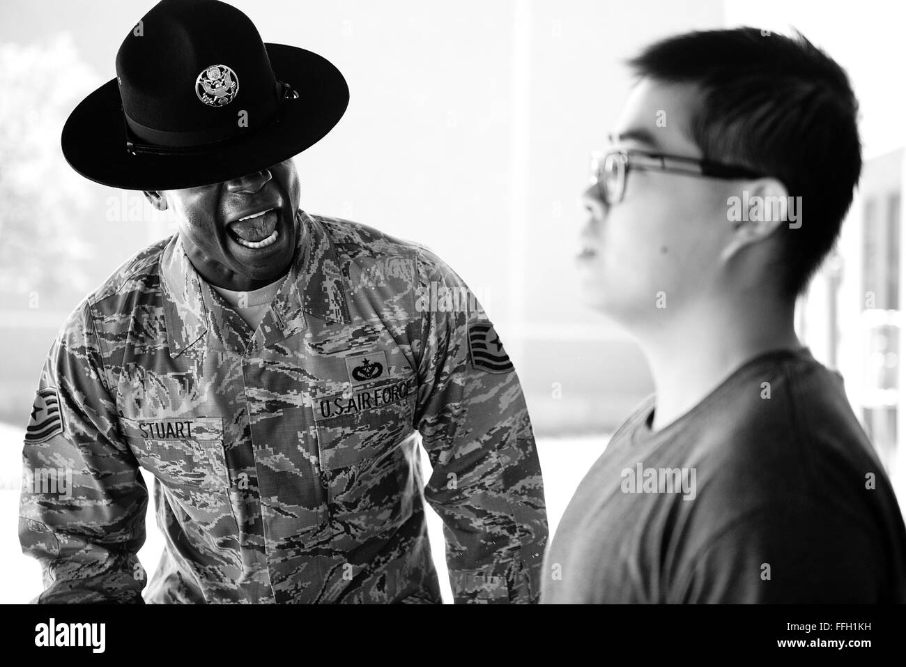 Tech. Sgt. Chananyah Stuart of the 323rd Training Squadron at Joint ...