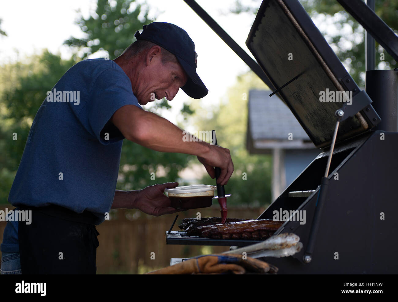 Tech. Sgt. Todd Houghton, a competitive barbecuer and aircraft ...