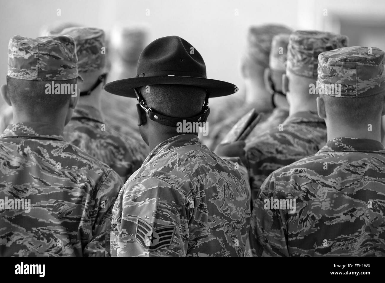 Air Force Drill Sergeant Yelling